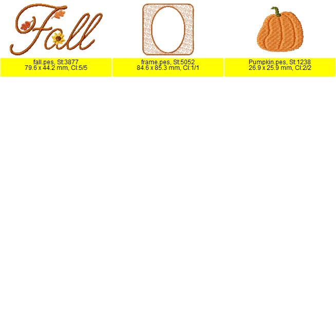 4x4 Fall Script Alphabet Autumn Font Set Machine Embroidery Designs on ...